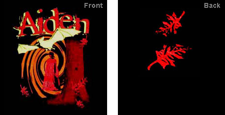 Wholesale Aiden Concert T-shirts and Band Merchandise