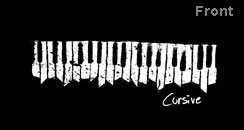 Wholesale Cursive Concert T-shirts and Band Merchandise