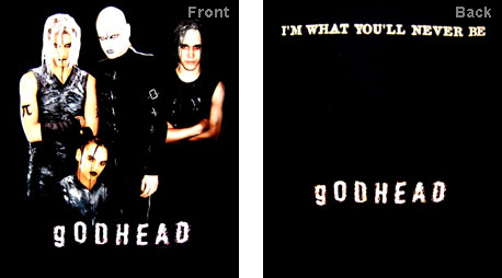 Wholesale Godhead Concert T-shirts and Band Merchandise