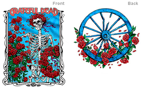 Wholesale XXL Grateful Dead Concert T-shirts and Band Merchandise