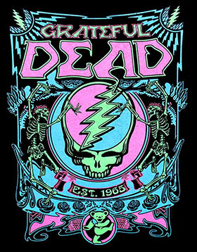 Wholesale Grateful Dead Concert T-shirts and Band Merchandise