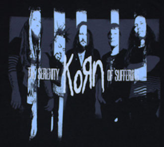 Wholesale Korn Concert T-shirts and Band Merchandise