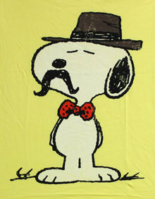 PEANUT (SNOOPY MUSTACHE) Youth Tee