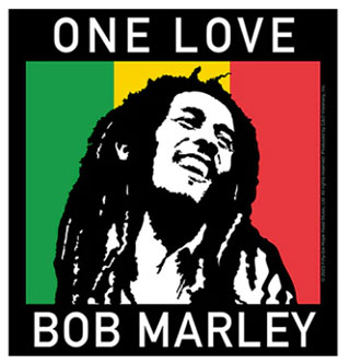 Wholesale Bob Marley stickers and band decals