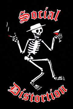SOCIAL DISTORTION (SKELLY LOGO)