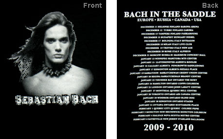 Wholesale Sebastian Bach T-shirts and Merchandise
